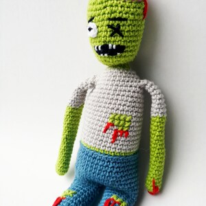 Crochet Pattern Zé the Zombie Amigurumi Doll / Crochet Toy / Crochet ...