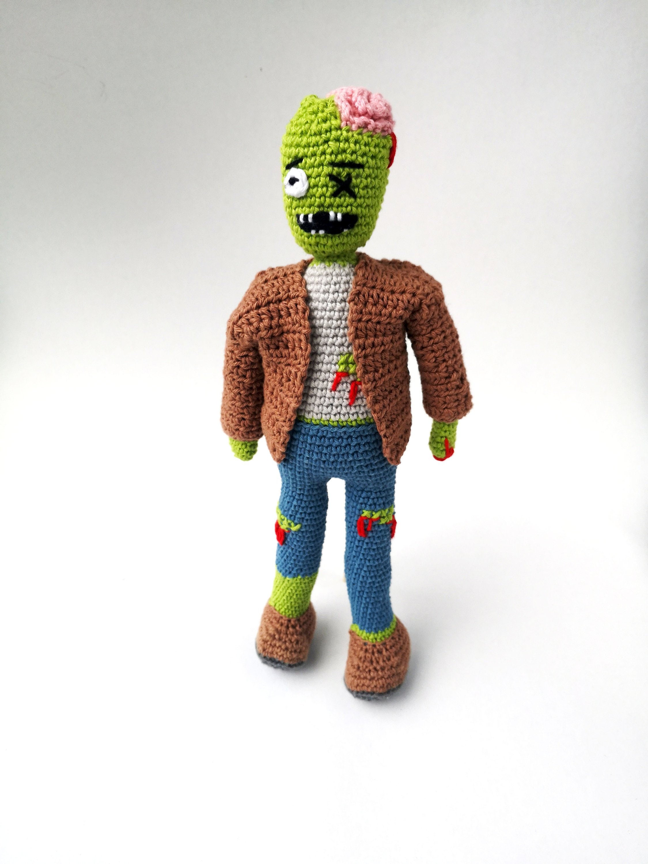 Crochet Pattern Zé the Zombie Amigurumi Doll / Crochet Toy / Crochet ...