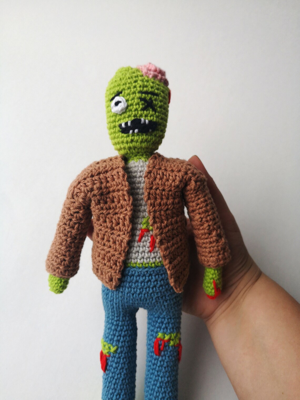 Crochet Pattern Zé the Zombie Amigurumi Doll / Crochet Toy / Crochet ...