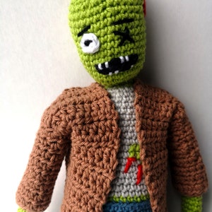 Crochet Pattern Zé the Zombie Amigurumi Doll / Crochet Toy / Crochet ...