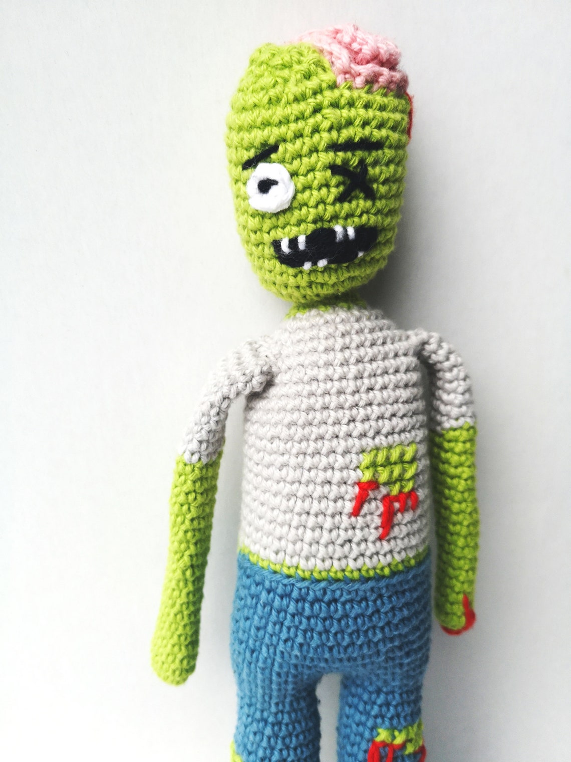 Crochet Pattern Zé the Zombie Amigurumi Doll / Crochet Toy / - Etsy