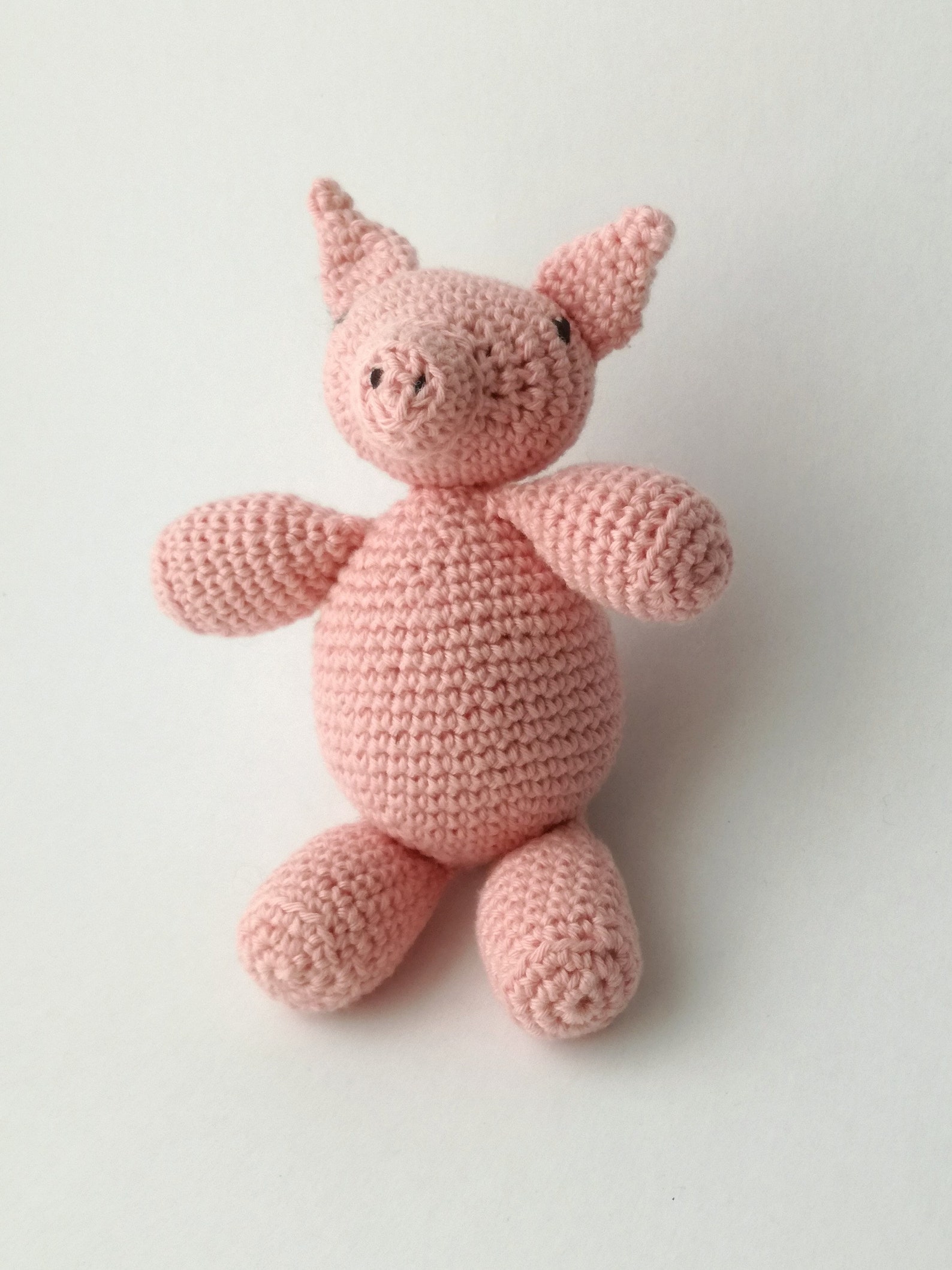 Crochet Pattern Little Wally the Pig / Amigurumi Toy Animal / - Etsy