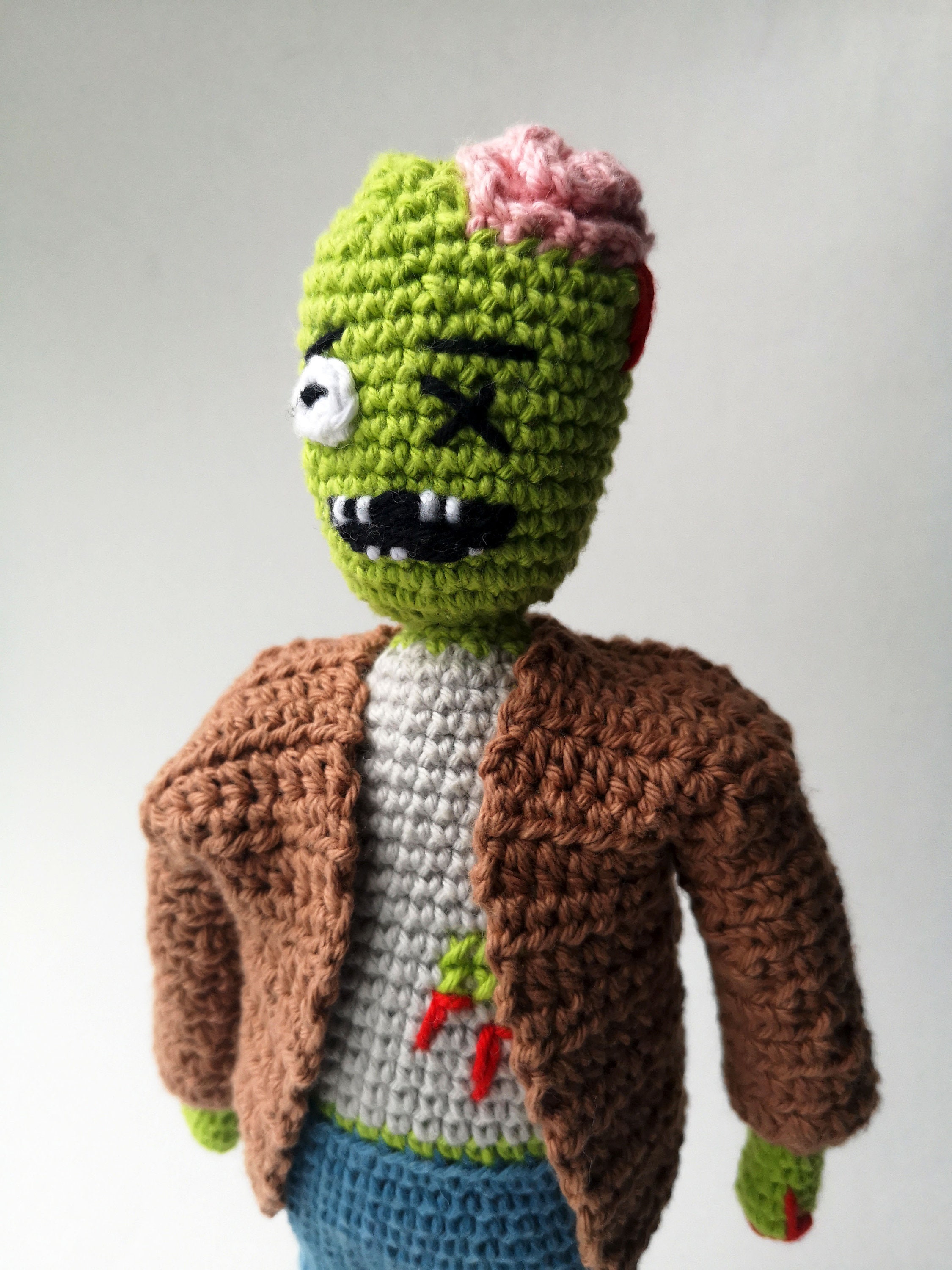 Crochet Pattern Zé the Zombie Amigurumi Doll / Crochet Toy / Crochet ...