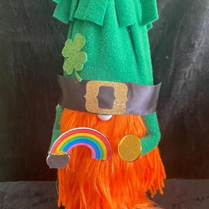 Personalized St. Patrick’s Day Gnomes, Tiered Tray 4 Leaf Clover Gnomes ...