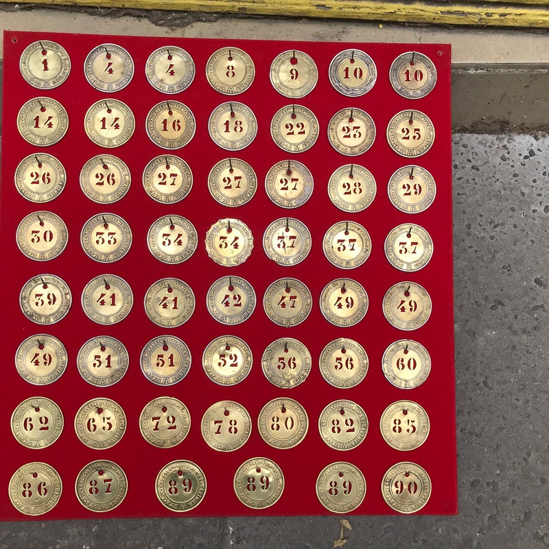 Hotel Room Number Plates - Etsy