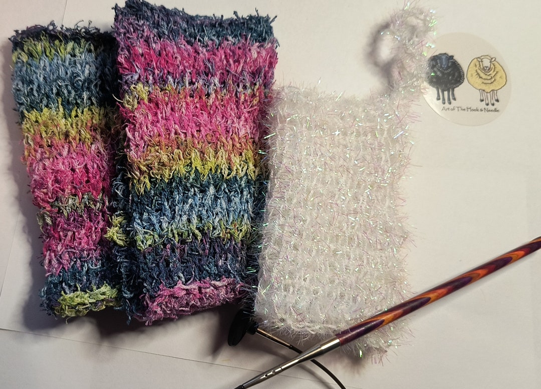 Rainbow Scrubby Set of Three - Etsy