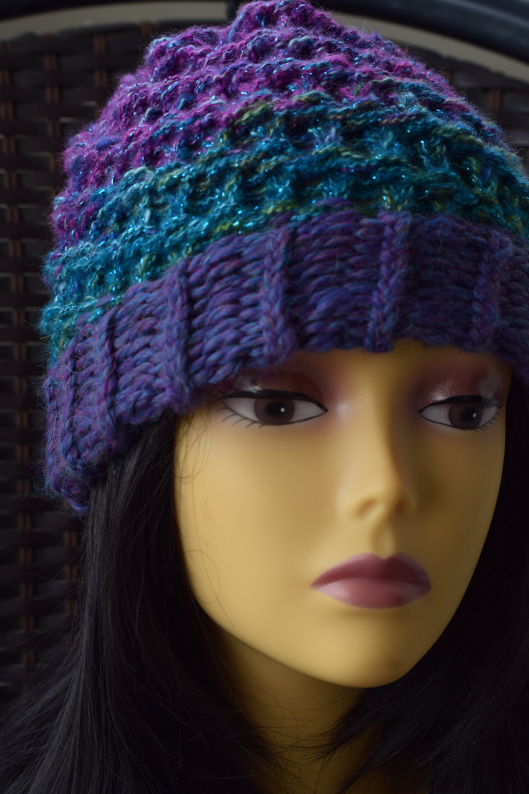 Prism Swirl ~ Beanie Hat Looming Base Graph Pattern - Etsy