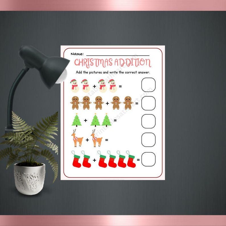 Christmas Kids Activities - Etsy