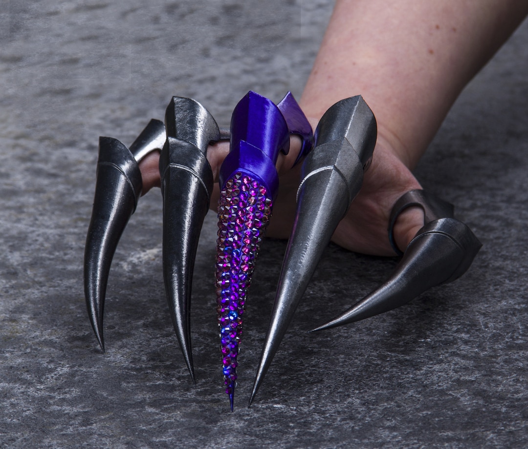 KDA Evelynn Inspired 3D Printed Claws More Villain ALL-OUT - Etsy UK