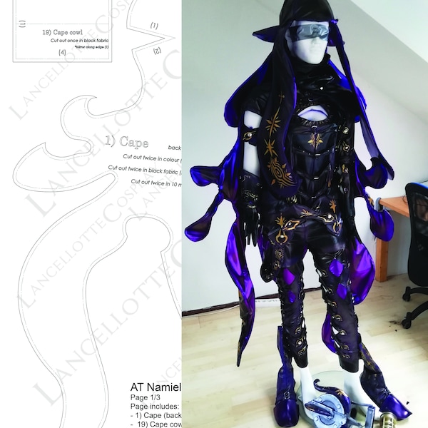 Monster Hunter Cosplay Patterns - Etsy