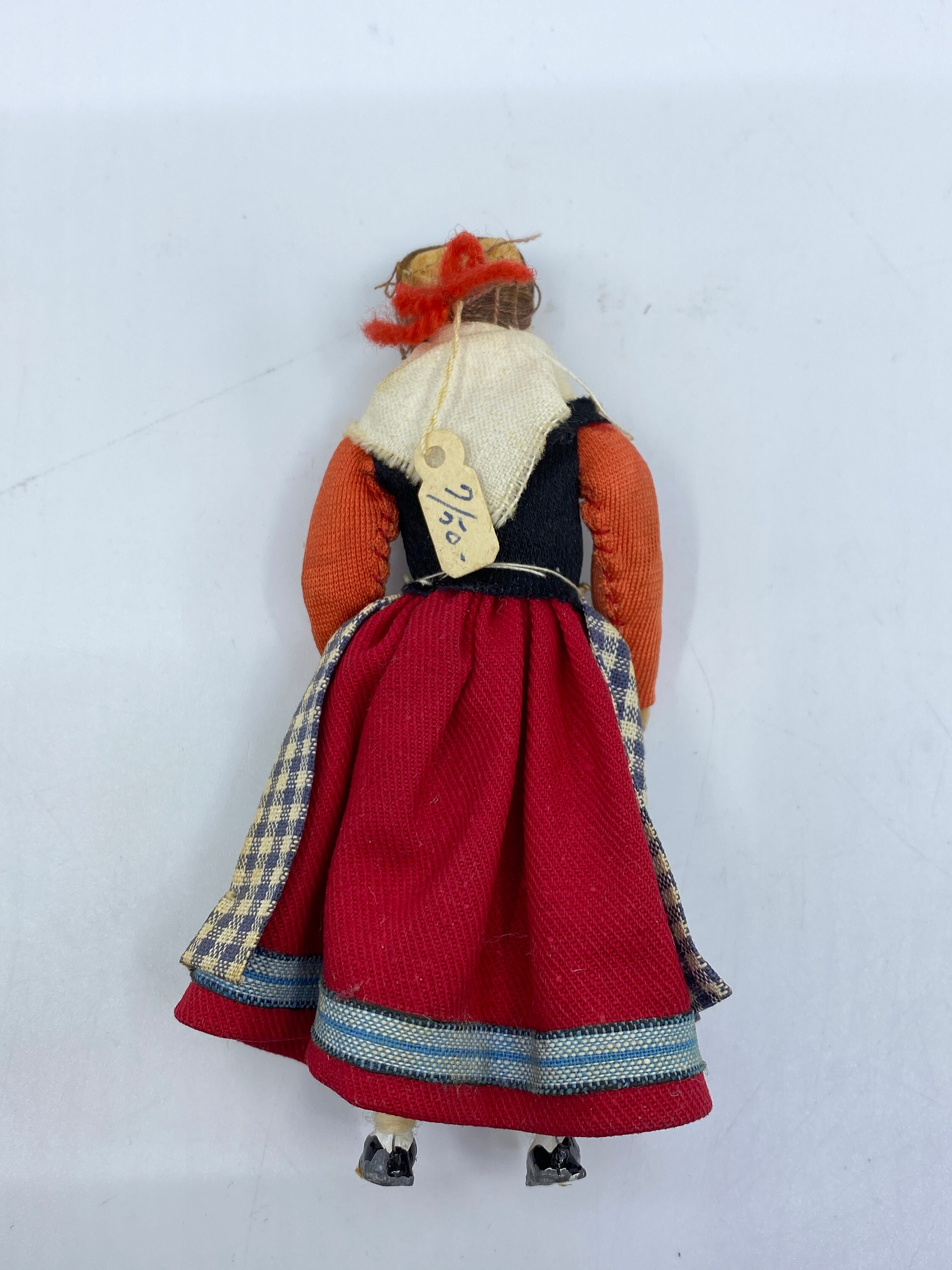 Vintage Thread Wrapped Doll - Etsy