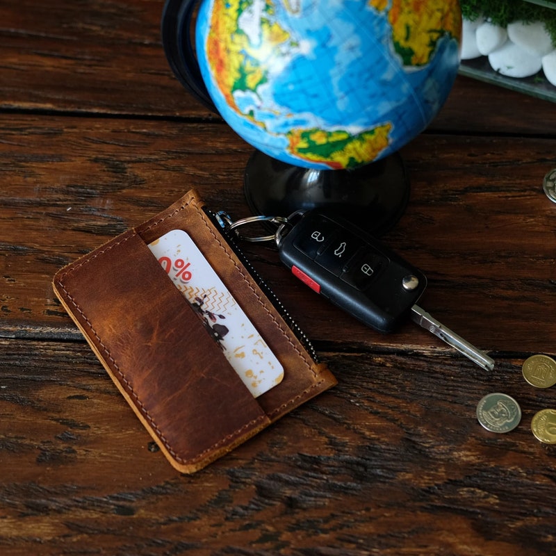 Keychain Wallet - Etsy