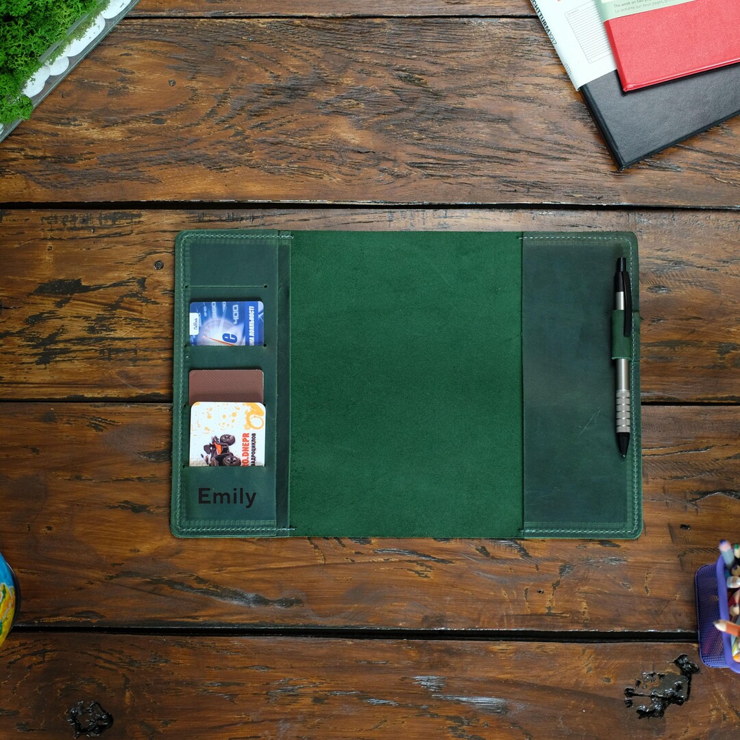 Personalized Leather Cover A5 A4 B5, Cusom Notebook Cover, Hobonichi ...