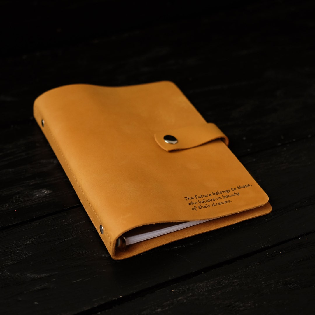 Refillable Ring Binder A5 A4 A6, Personalized Family Gift, Notebook 6 ...