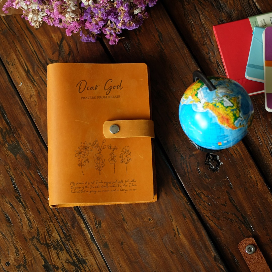 Custom Prayer Journal, Ring Binder A4 A5 A6, Refillable Notebook for ...