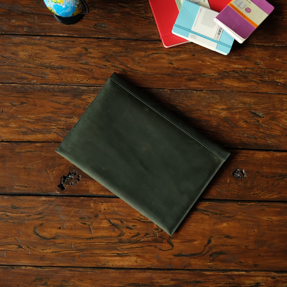 Personalized Document Holder, Office Paper Case, Custom Folder, Leather ...