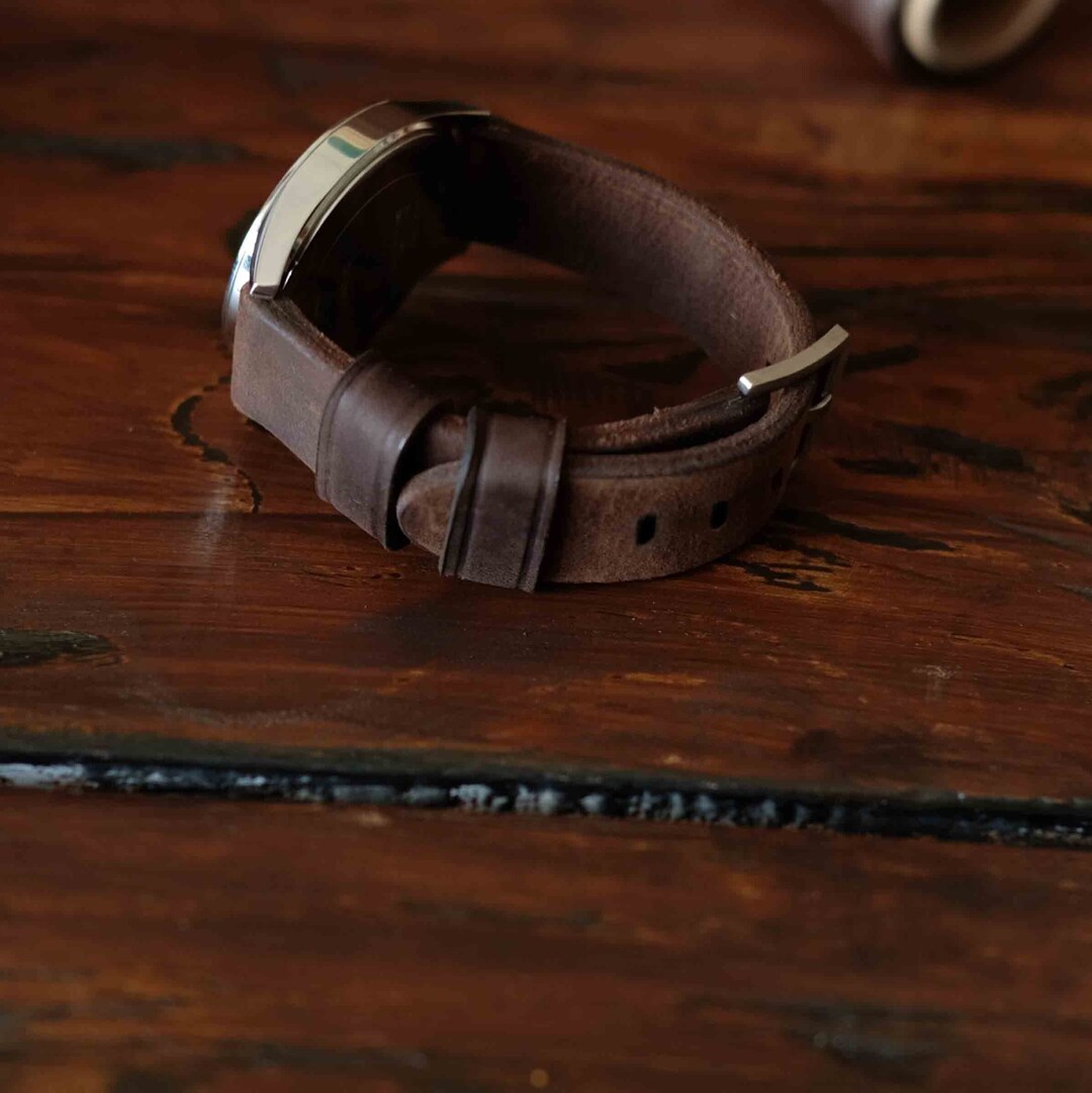Personalized Leather Watch Band, Custom Garmin Fenix Strap Engraved ...