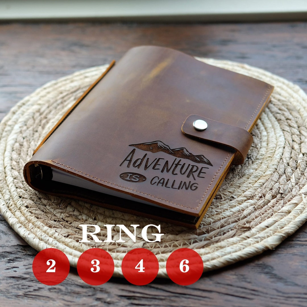 A4 A5 Binder Notebook Personalized, Ring Planner With Inserts ...