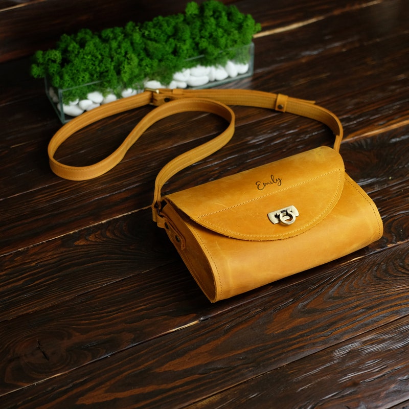 Small Leather Purse - Etsy