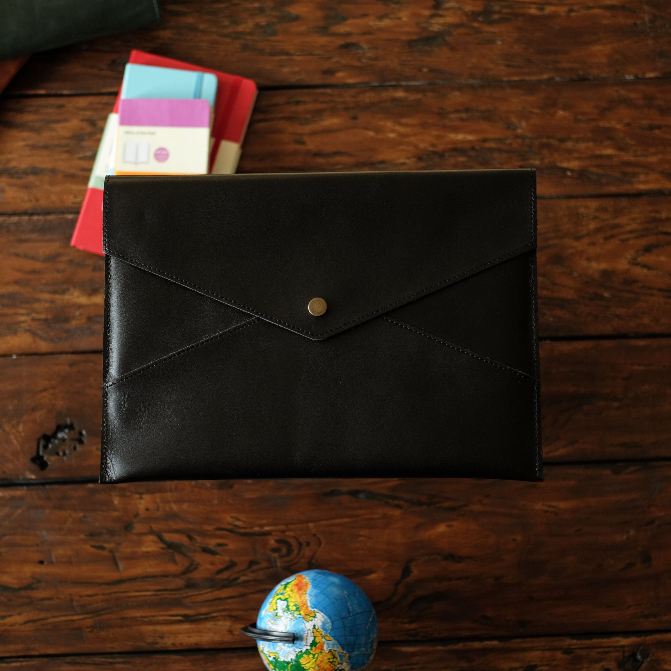 Personalized Document Holder, Office Paper Case, Custom Folder, Leather ...