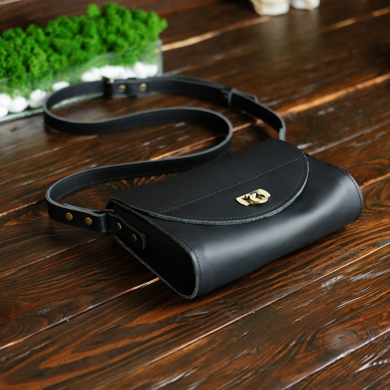 Small Black Purse - Etsy