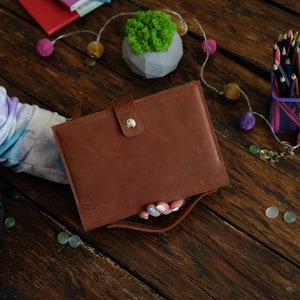 Refillable Notebook Cover A5 A4 B5, Leather Journal Cover, Hobonichi ...