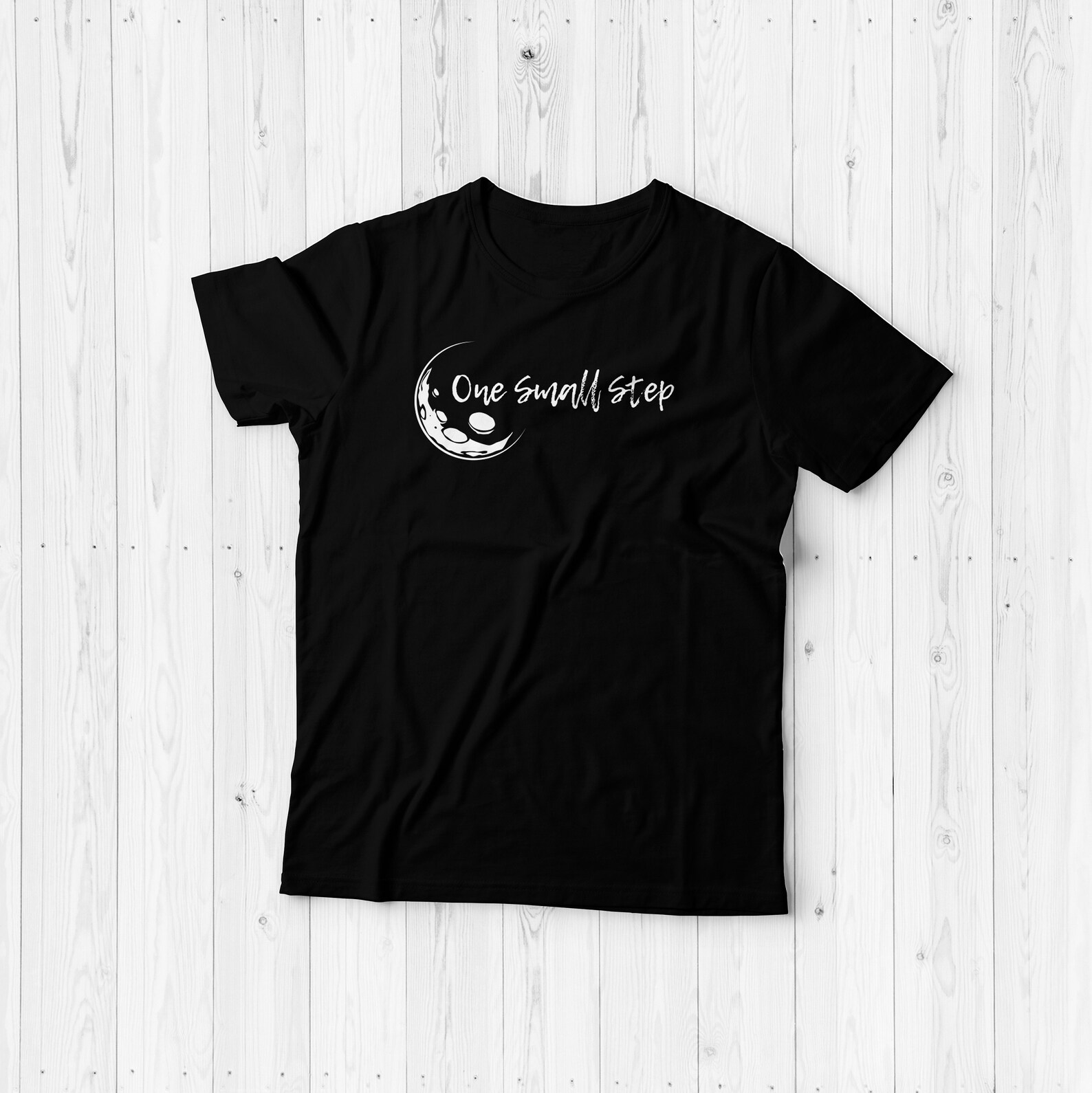 Moon: One Small Step Space Adventure Unisex Shirt Short Sleeved Shirt ...