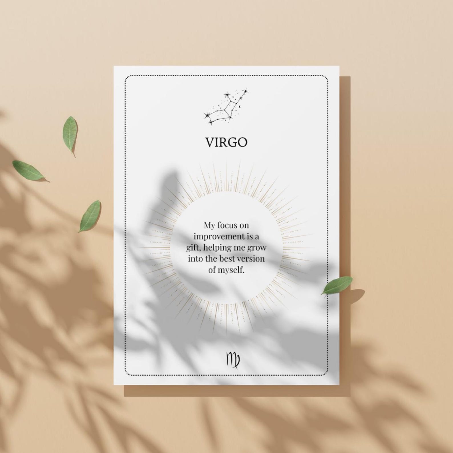 30 Virgo Affirmation Cards | Printable & Digital Astrology Affirmations ...