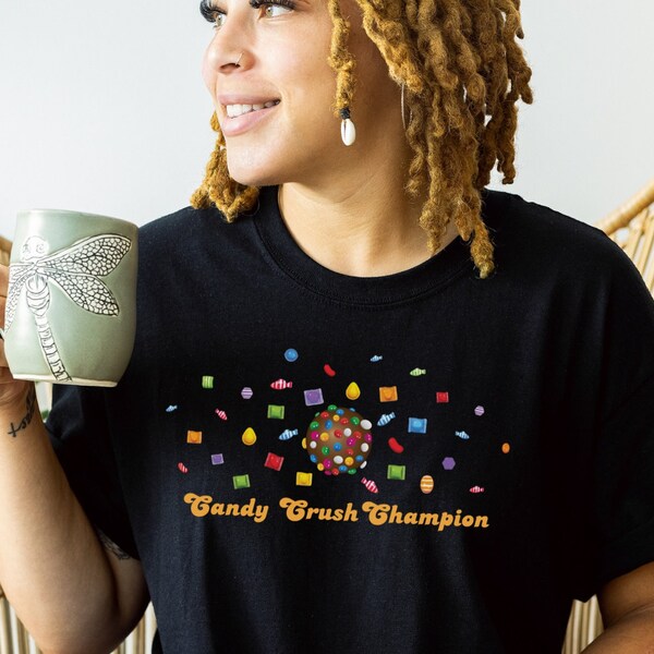 Candy Crush T Shirt - Etsy
