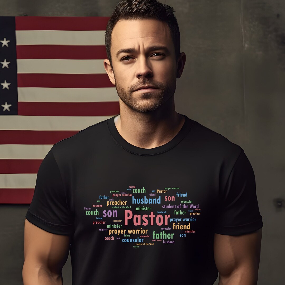 Pastor's T-shirt Gift Pastor's Appreciation Day Gift - Etsy