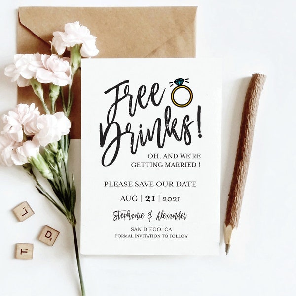 Funny Save the Date - Etsy