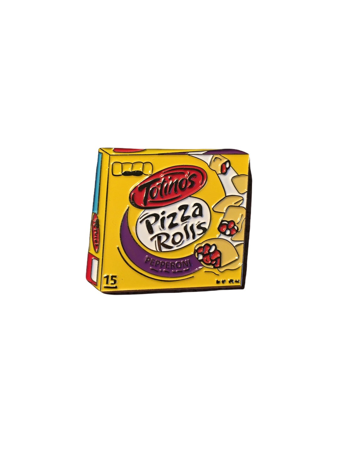 Pizza Rolls Enamel Pin - Etsy