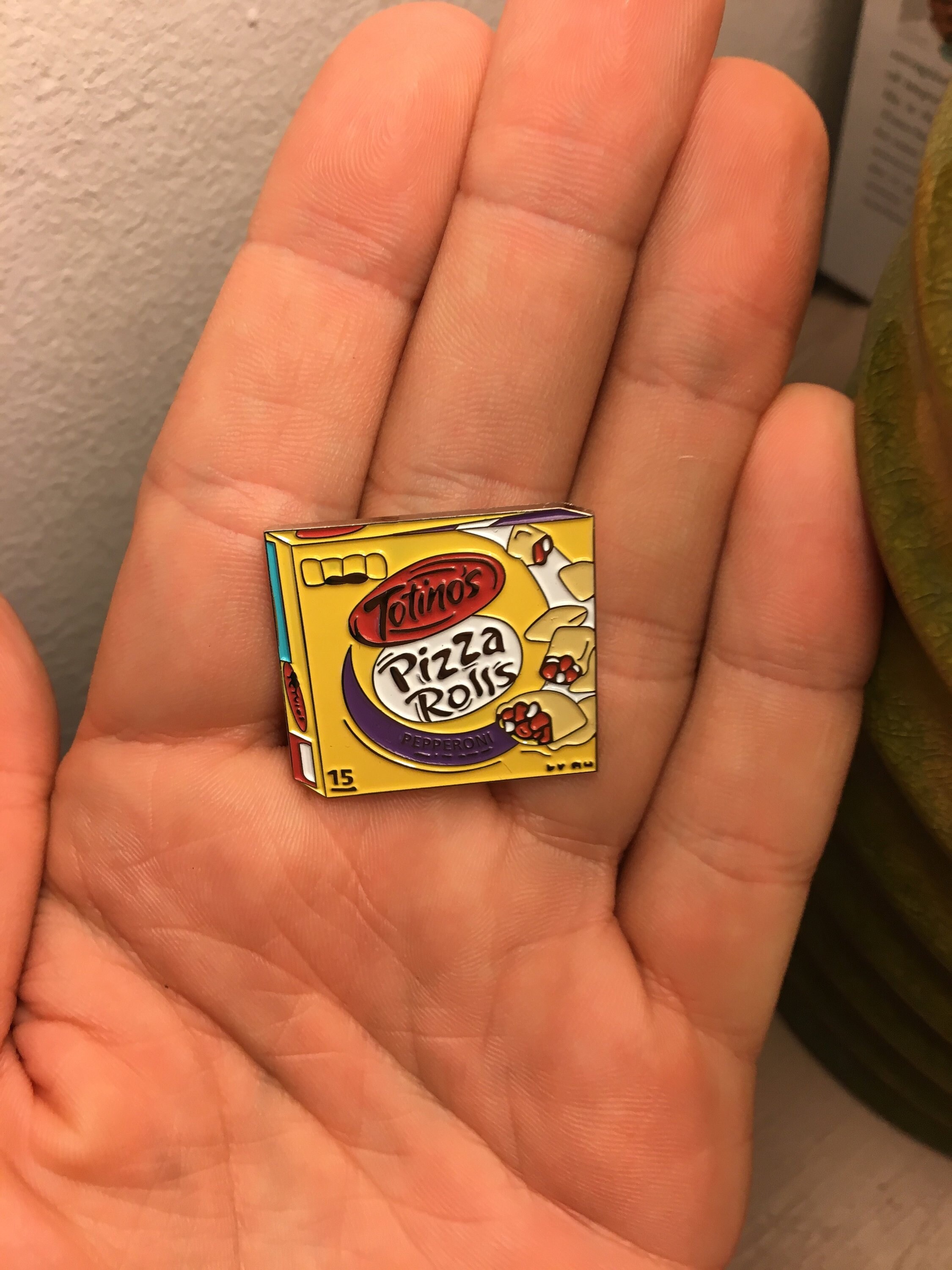 Pizza Rolls Enamel Pin | Etsy