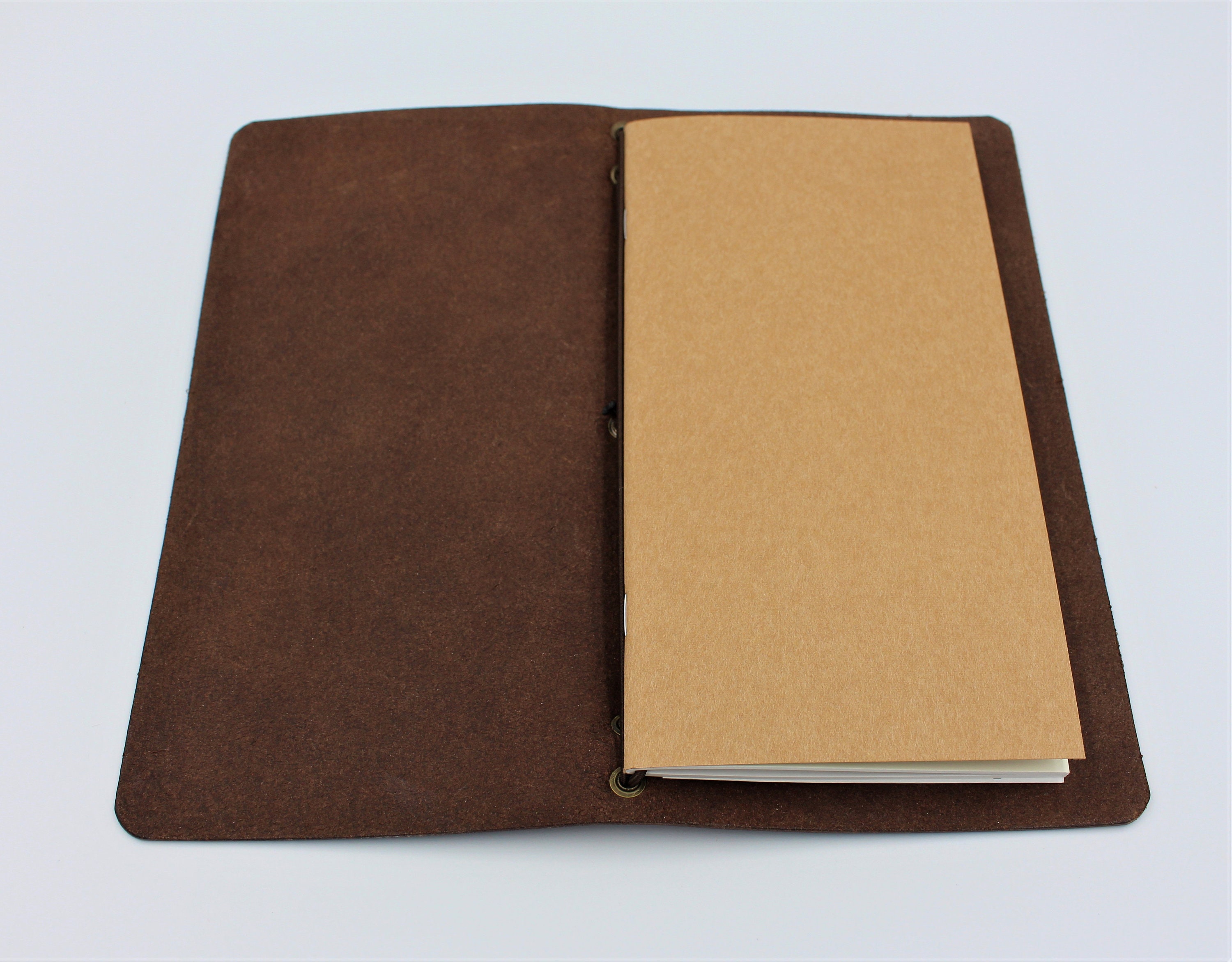 Italian Leather Midori Travellers Notebook Cover in a Rich - Etsy UK