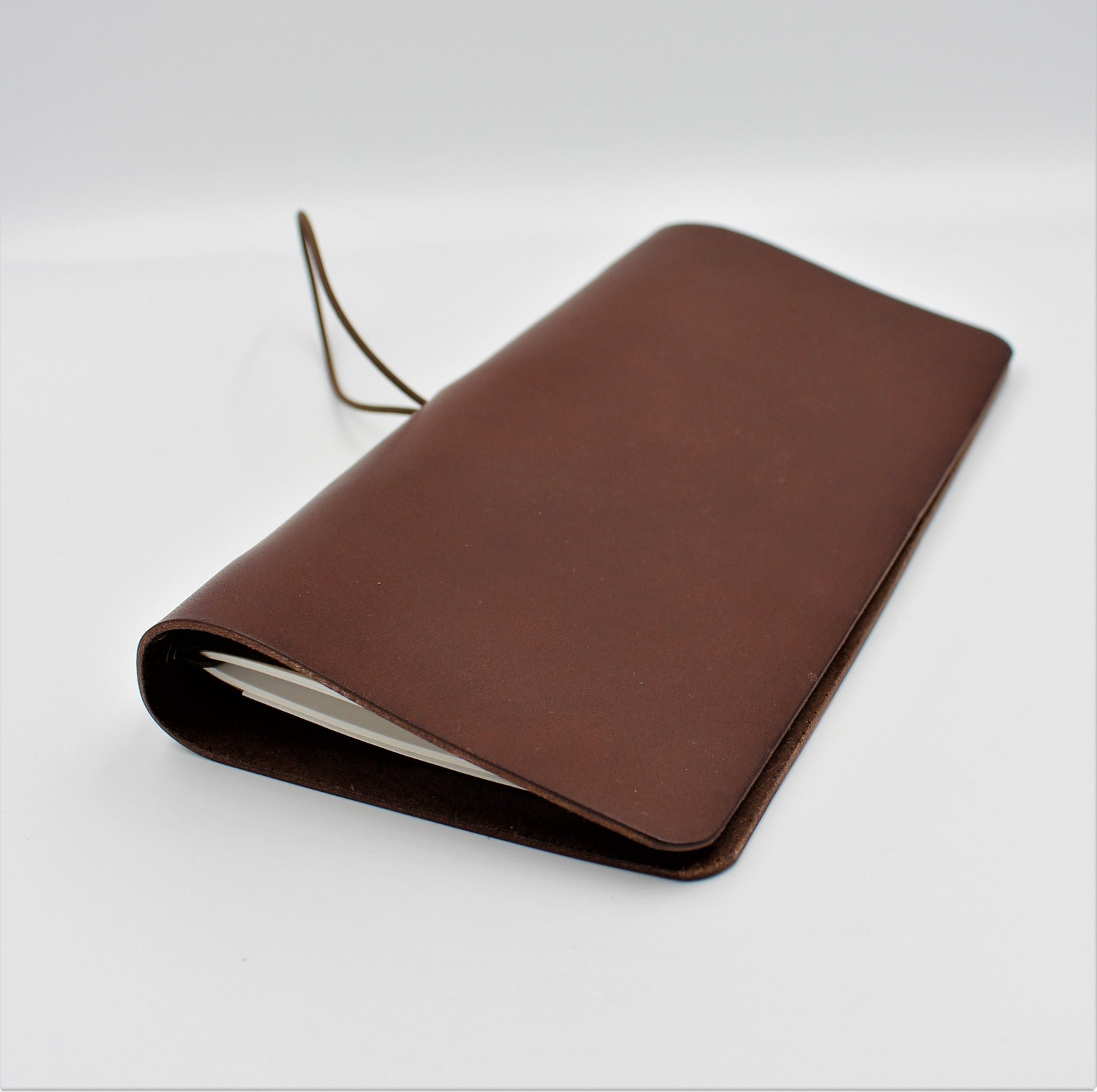 Italian Leather Midori Travellers Notebook Cover in a Rich - Etsy UK