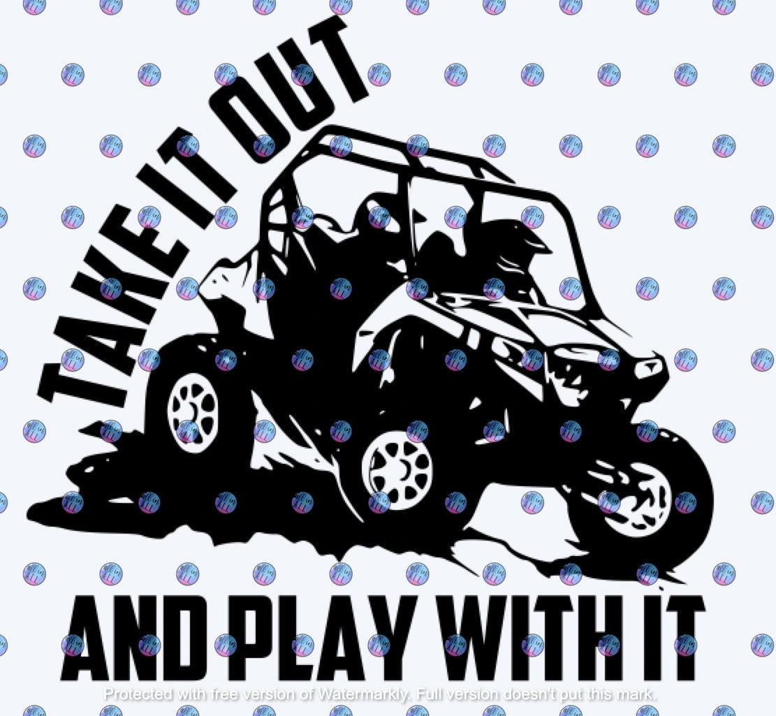 UTV / RZR SVG file With or Without Words Downloadable - Etsy Canada