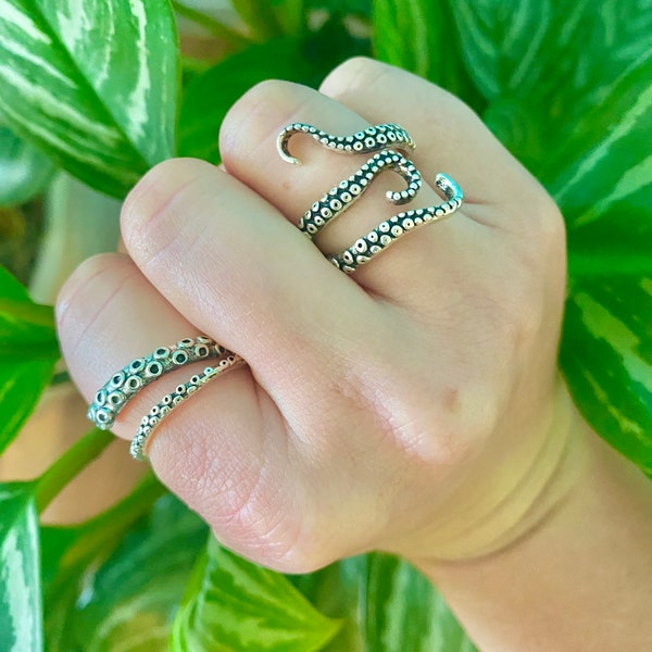 Octopus Ring - Etsy