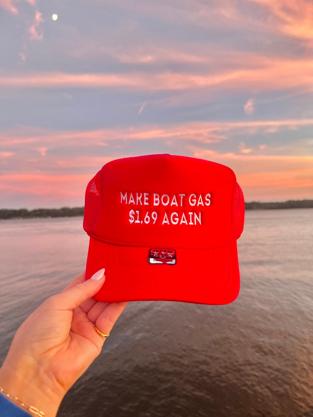 Boat Gas Trucker Hat - Etsy