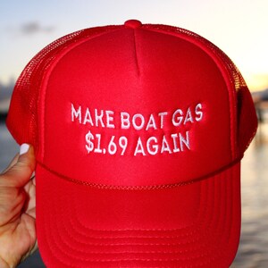 Boat Gas Trucker Hat - Etsy