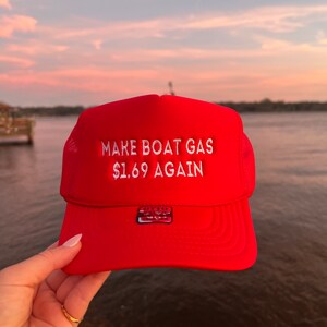 Boat Gas Trucker Hat - Etsy