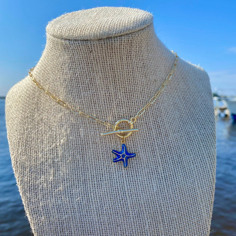 Starfish Necklace - Etsy