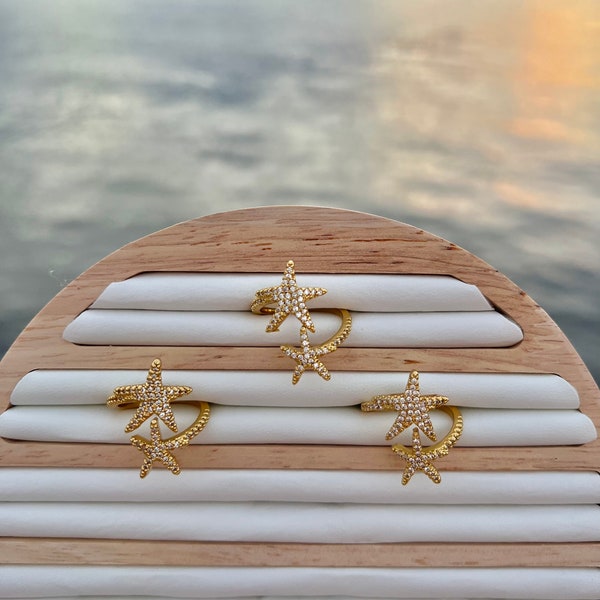Starfish Ring - Etsy
