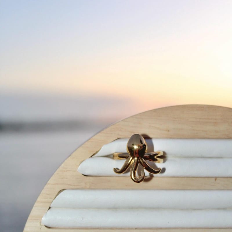 Octopus Ring - Etsy