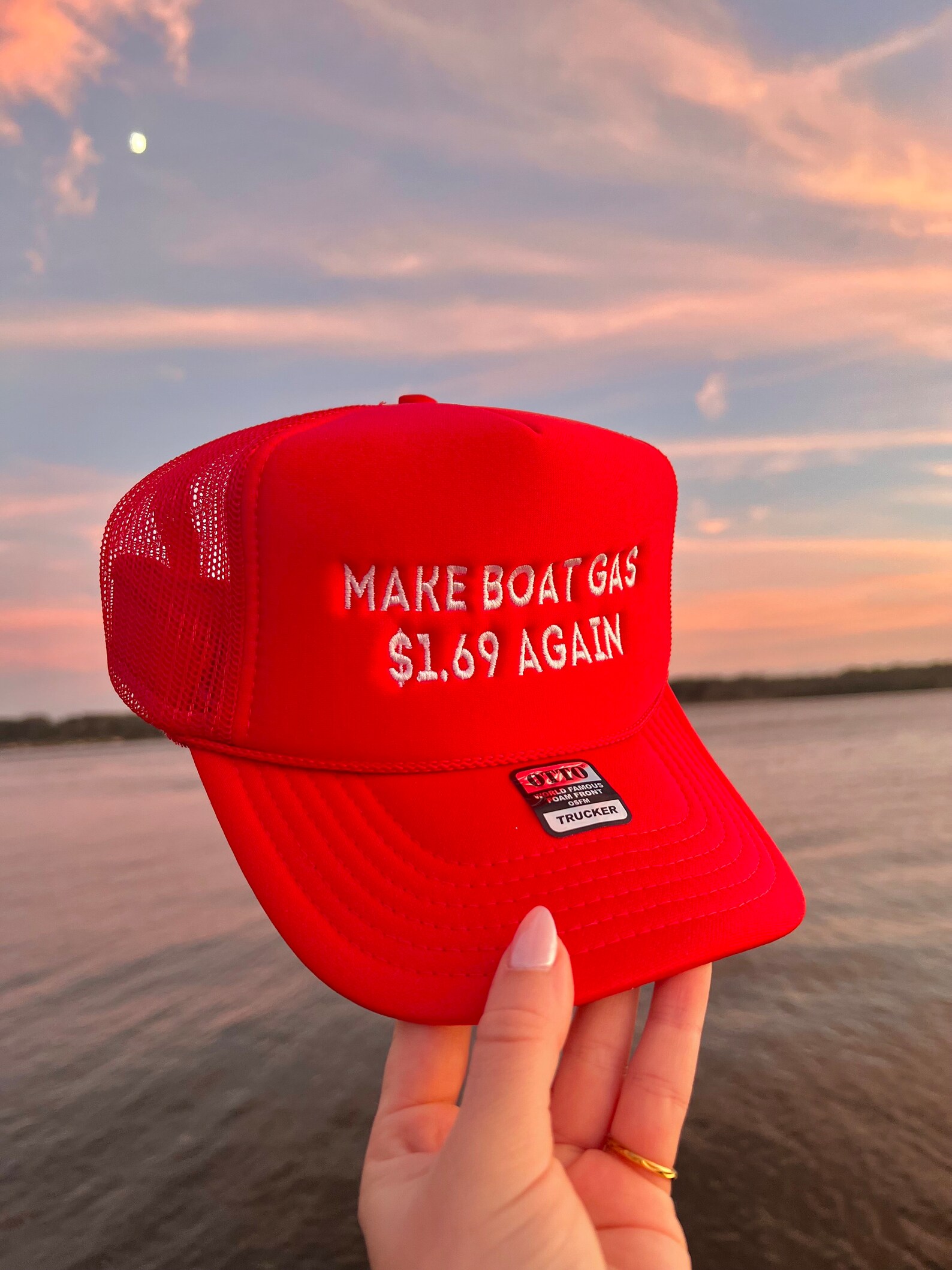 Boat Gas Trucker Hat - Etsy