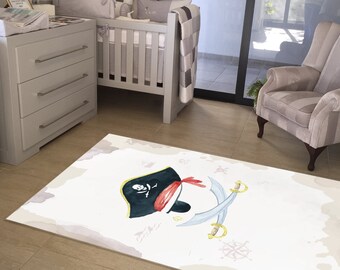 Pirate Kids Rug - Etsy