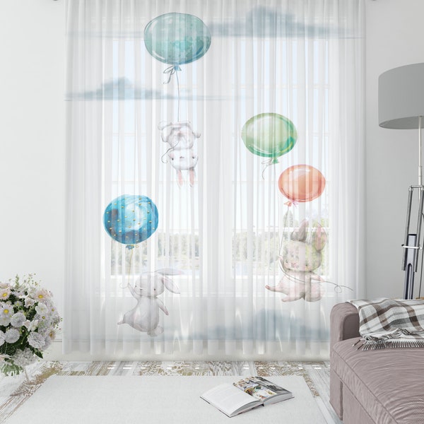 Balloon Curtain Pattern - Etsy