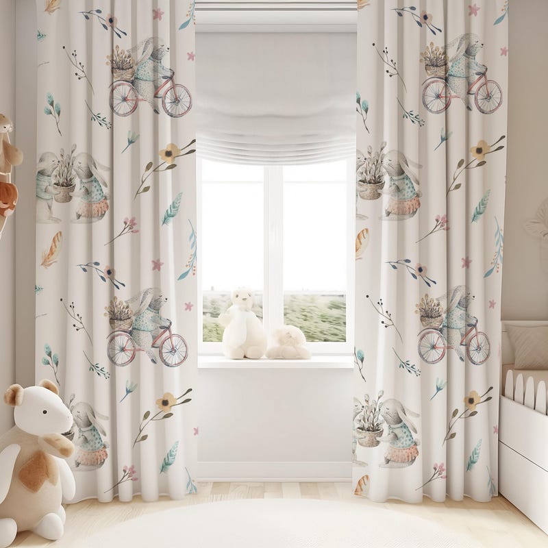 Pastel Curtains - Etsy