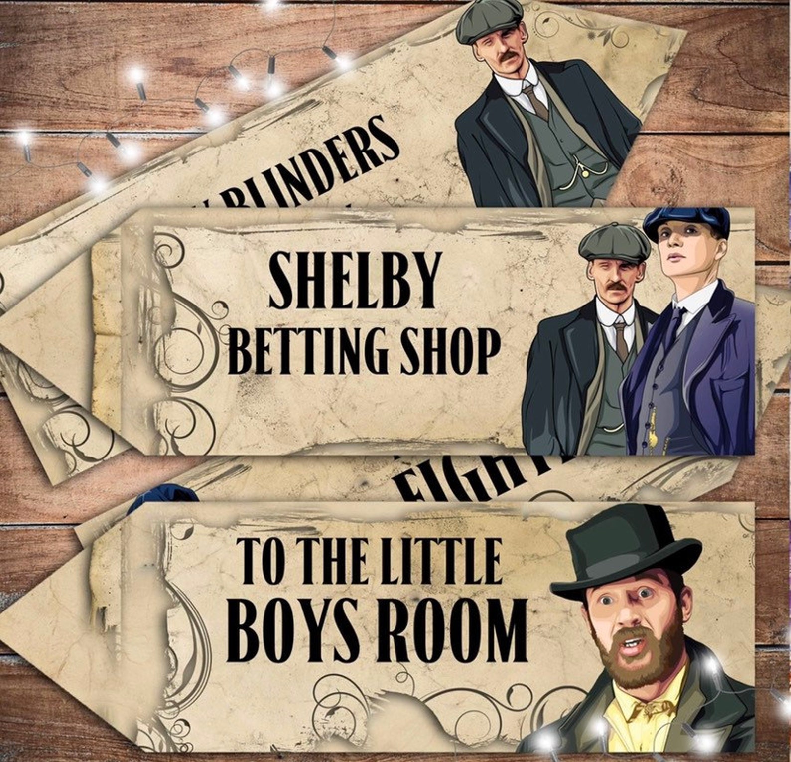 Blinders Party Arrows Party Decoration Arrows the Peaky - Etsy