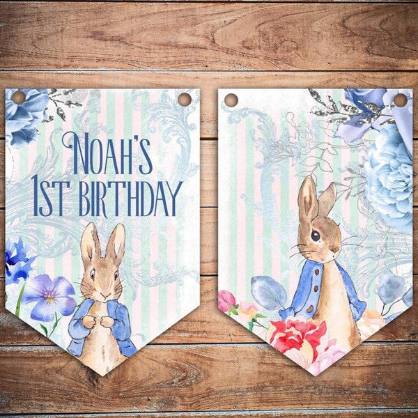 Rabbit Bunting - Etsy