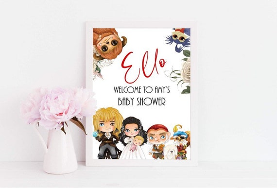 The Labyrinth Party Sign the Labyrinth Print Personalised - Etsy
